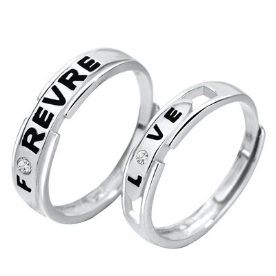 Department of fashion OL micro-encrusted halite ring a pair