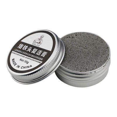 Soldering Iron Tip Revival Paste solves the problem of black