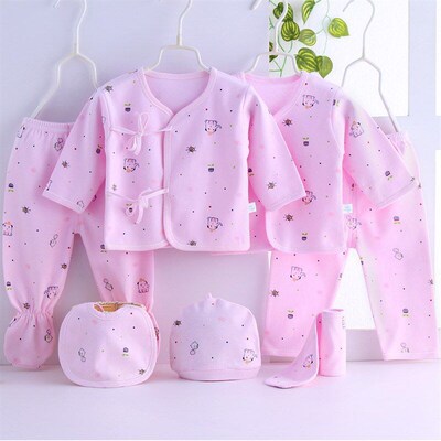 Newborn Clothing 03 Months 7Piece Set Cotton All Seasons for