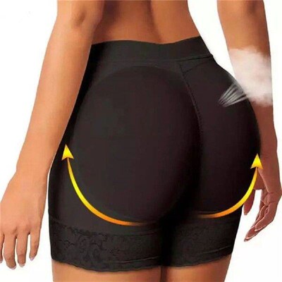 women yoga Fake Butt Fake Buttock Panties Seamless Elastic