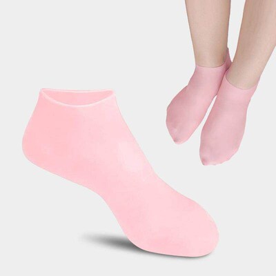 Silicone socks for preventing dryness and cracking, silicone