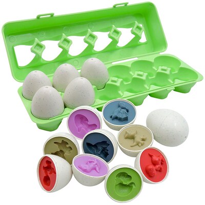 New.Childrens early education assembled toy egg box smart m