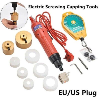 110/220V Hand Held Bottle Capping Tool Plastic Bottle