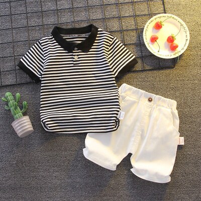 boy boys baby for Toddler T-Shirt Shorts Clothes kids set