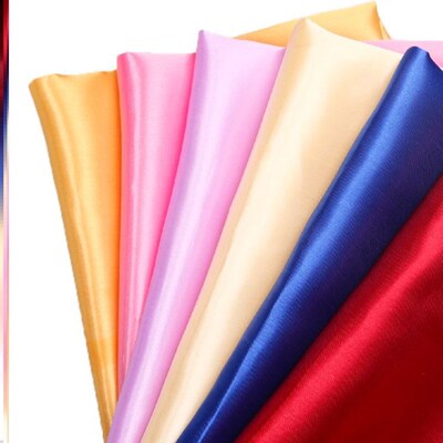 Satin fabric Satin color Silk gift box lining silk cloth