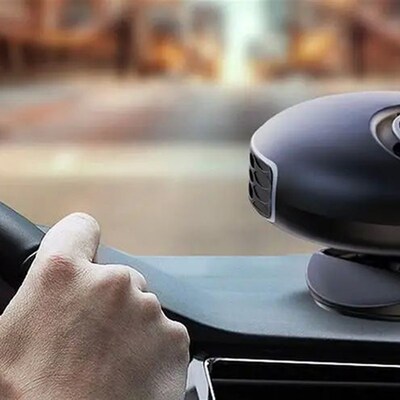 Portable Car Heater 12V/24V Electric Heating Fan For Defoggi
