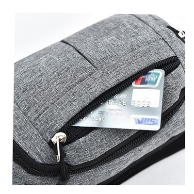 Men Women Waist Bag Casual Fanny Pack Purse Large Phone Belt
