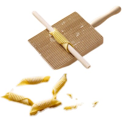 Gnocchi Paddle 意大利面面板制作工具厨房木质工具砧板面板