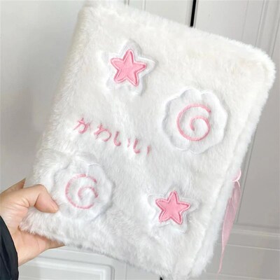 Sweet Pink Star Photo Album DIY A6 Binder Photocards Collect