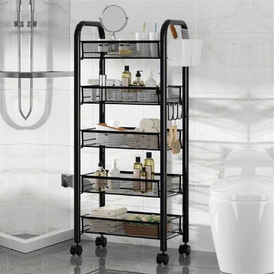 3/4/5 Tier Fruit Vegetable Storage Basket Stackable Metal