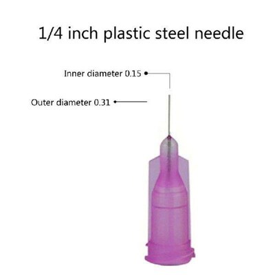 100Pcs Blunts Tip Dispensing Needle Replacement Applicator
