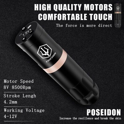 Tattoo Pen Set Rotary Wireless Tattoo Machine Kit Coreless M