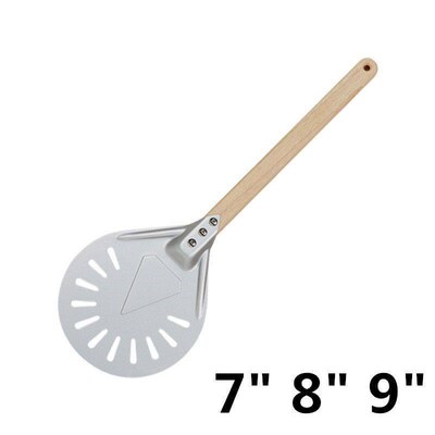 7 8 9 10 Inch Pizza Peels Wooden Handle Shovel Paddle Short