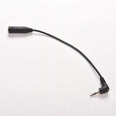 2.5mm Right Angle Male Plug to 3.5mm Female Jack Stereo AUX