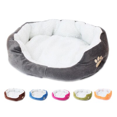 Warm Kennel Cat Beds Pet House Nest Dog Bed Mat Pad for Smal