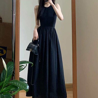 French Style Hepburn Style Autumn and Winter Dress New Style