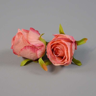 Oil painting rose head simulation bud core rose flower rose
