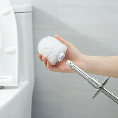 Long Handled Bathroom Toilet Brush Holder Set Cleaning Brush