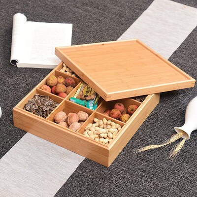 Portable solid wooden snacks dribbling cover 4 g dried fruit