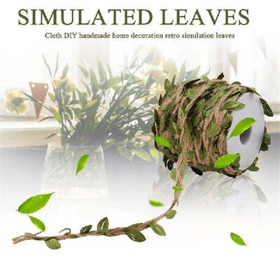 Artificial Leaves Garland - 20M - Rustic Foliage Liana