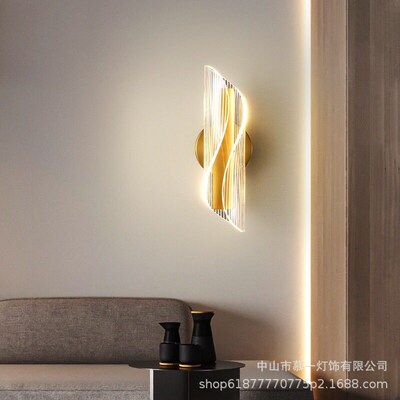 Acrylic Wall Light Flowing Corridor Stair Light Simple Light