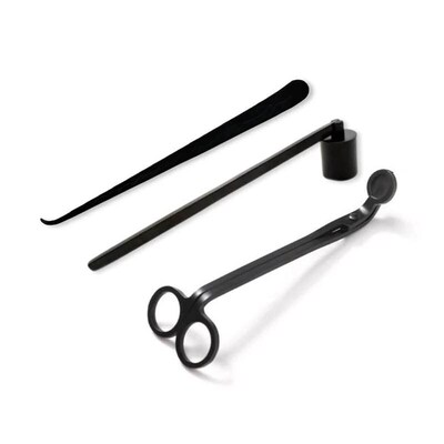 Stainless Steel Smokeless Candle Wick Bell Snuffer Home Hand