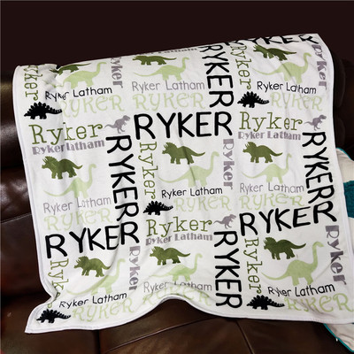 Personalized Baby Blanket Swaddling Baby Bedding Crib Swaddl