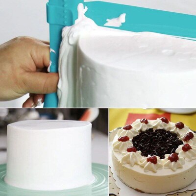 Cake Scraper Convenient Adjustable Fondant Spatulas Cake Edg