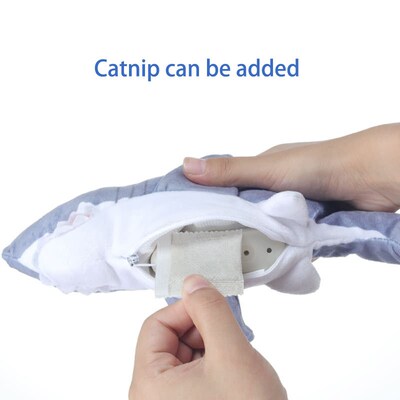 Electric Floppy Fish Interactive Cat Toy Moving Cat Kicker F