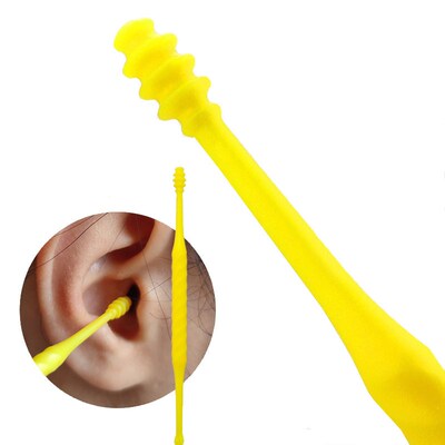 7PCS Ear Cleaner Earwax Removal Tool ABS Earpick Curette Reu