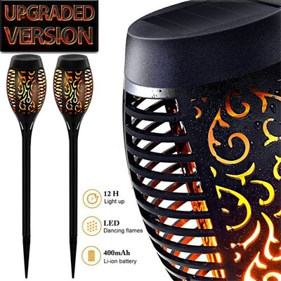 Outdoor LED Solar Light Solar Torch Lights Waterproof Flicke