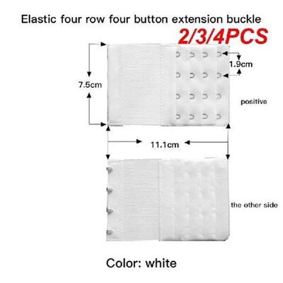 2/3/4PCS Bra Extender Durable Expandable Expander Underwear