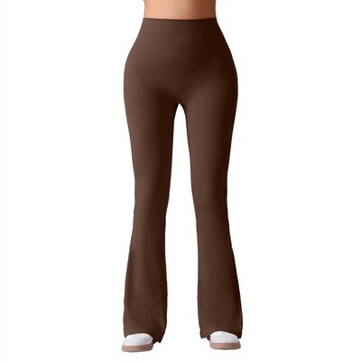 Yoga pants thin womens beautiful buttocks micro flared