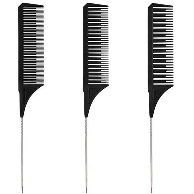 Hairbrush Hair Styling Combs Tailed Comb Set Coloring Dyeing