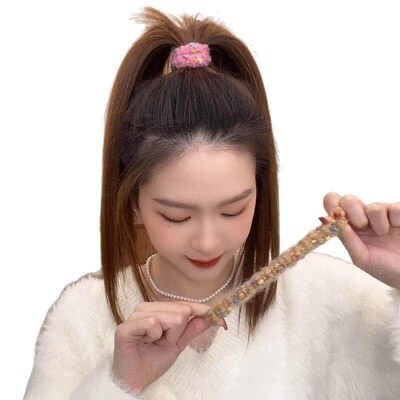 Childrens Autumn and Winter Colorful Elastic Hair Ties, Swe