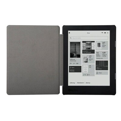Leather Case for KOBO AURA  H2O EDITION 2 6.8 Inch eReader F