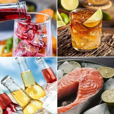 【Hot sales】1pc, Ice Cube Tray With Lid, 6 Cavity Flexible