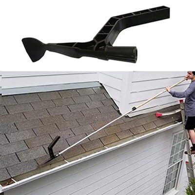 Roof Drainage Ditch Cleaning Scoop Roof Gutters Cleaning Too