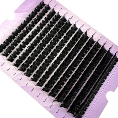 Cluster Eyelash Extension 224pcs 160D Natural Style Individu