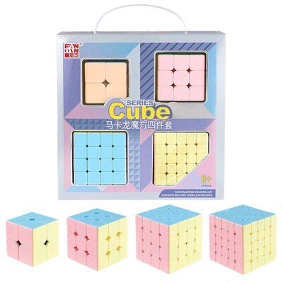 Colorful Morandi Rubiks Cube early education toys