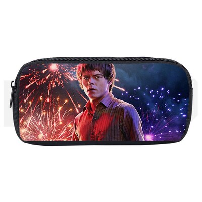3D Stranger Things 3 Pencil Box Holder Boys Girls School Ca