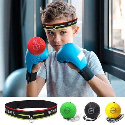 Boxing Reflex Ball Foam Rubber Elastic Boxing Ball