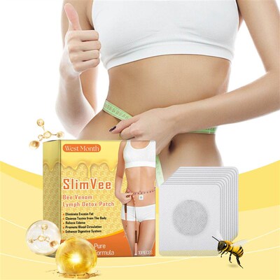 West Month Bee Venom Body Care Patches, Highlighting Figure