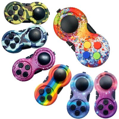 Fidget Pad Controller Finger Toy Antisress Hand Anti Sress G