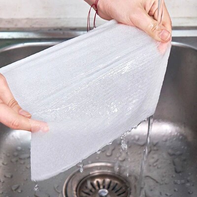 100/50pcs/roll Disposable Rags Non-woven Dishcloths Home Kit