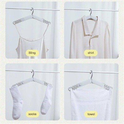 ABS Clothes Storage Rack Lightweight Non-trace Clothes