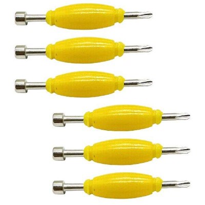 6 Pcs Skateboard Screwdriver Mini Screwdrivers Fingerboard