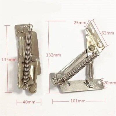 Folding Sofa Bed Spring Hinge, 2 Pieces, 10KG, 80 Degree,