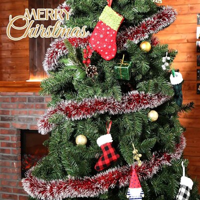 Hot Christmas Tree Tinsel Garland Metallic Streamers Celebra