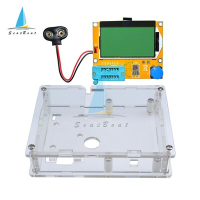 Mega328 M328 LCR-T4 128x46 LCD Digital Transistor Tester Met